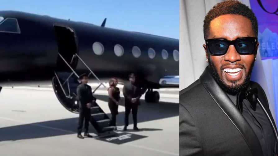 Inside Sean Combs’ $60 Million Black Jet, Combs Air